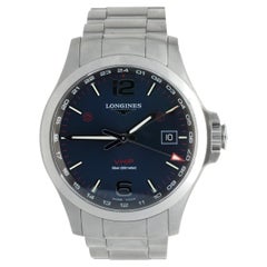 Longines Stainless Steel Chronograph Wristwatch circa 1952 at 1stDibs ...