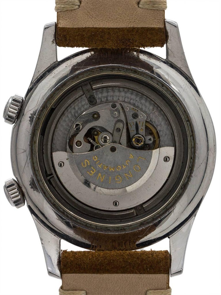 Longines Stainless Steel Super Compressor Diver’s Manual Wristwatch Ref ...