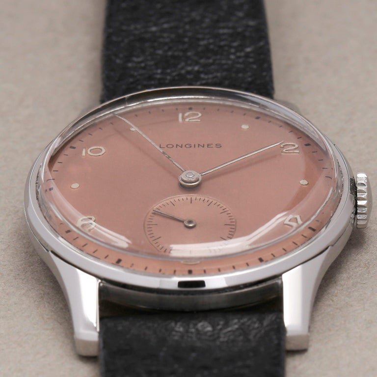 Longines Vintage 23M Men Stainless Steel Watch at 1stDibs | longines 23m