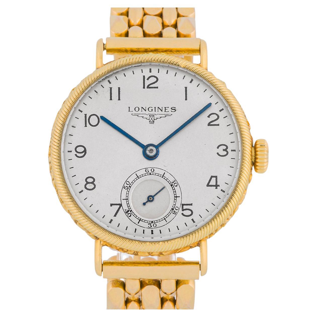 Longines Gold Watches - 72 For Sale on 1stDibs | vintage longines 18k ...