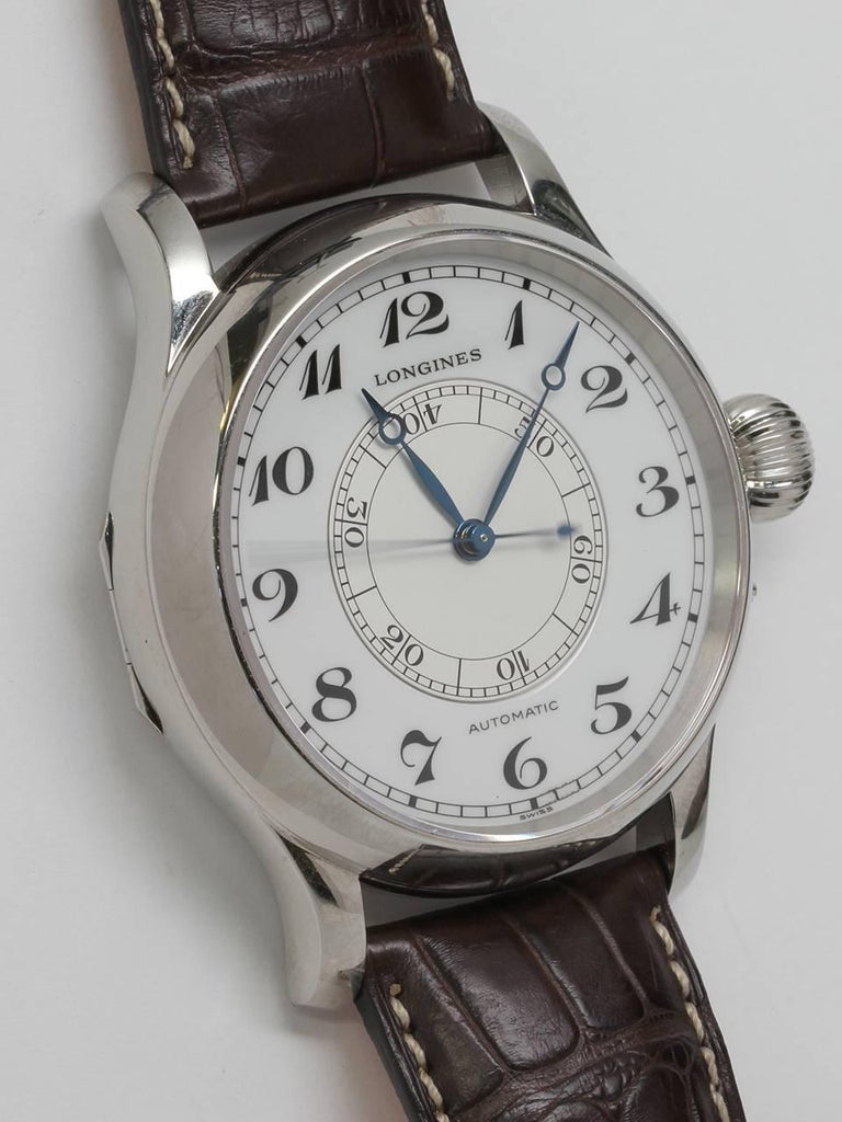 Longines “Weems” Second Setting Navigation, circa 2005 B and P at 1stDibs