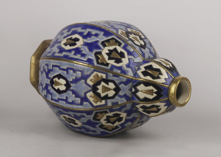 Longwy Art Deco French Cloissone For Sale at 1stDibs