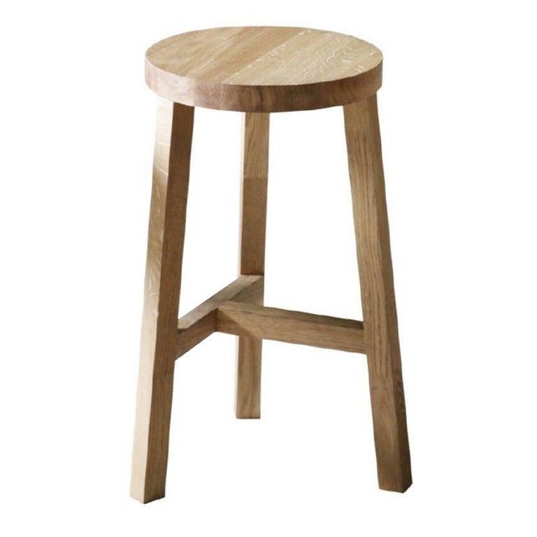 Lonna Bar Stool, Tall and Oak by Made by Choice For Sale at 1stDibs