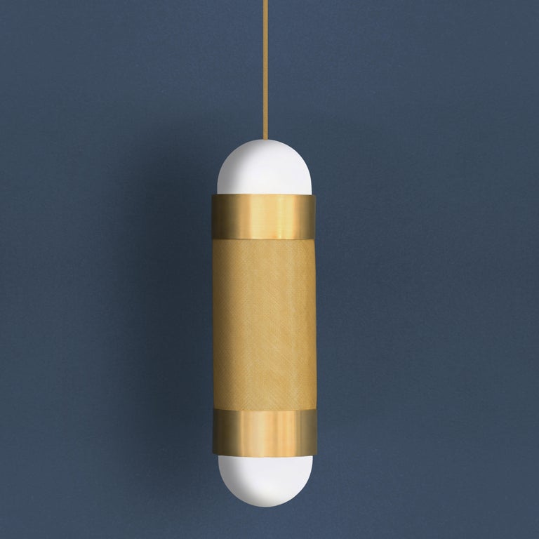 Loom Brass Cascade Pendant For Sale at 1stDibs