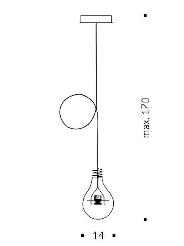 "Loop" Chrome Suspension LED Light Fixture by Michel Sempels for Ingo Maurer For Sale at 1stDibs