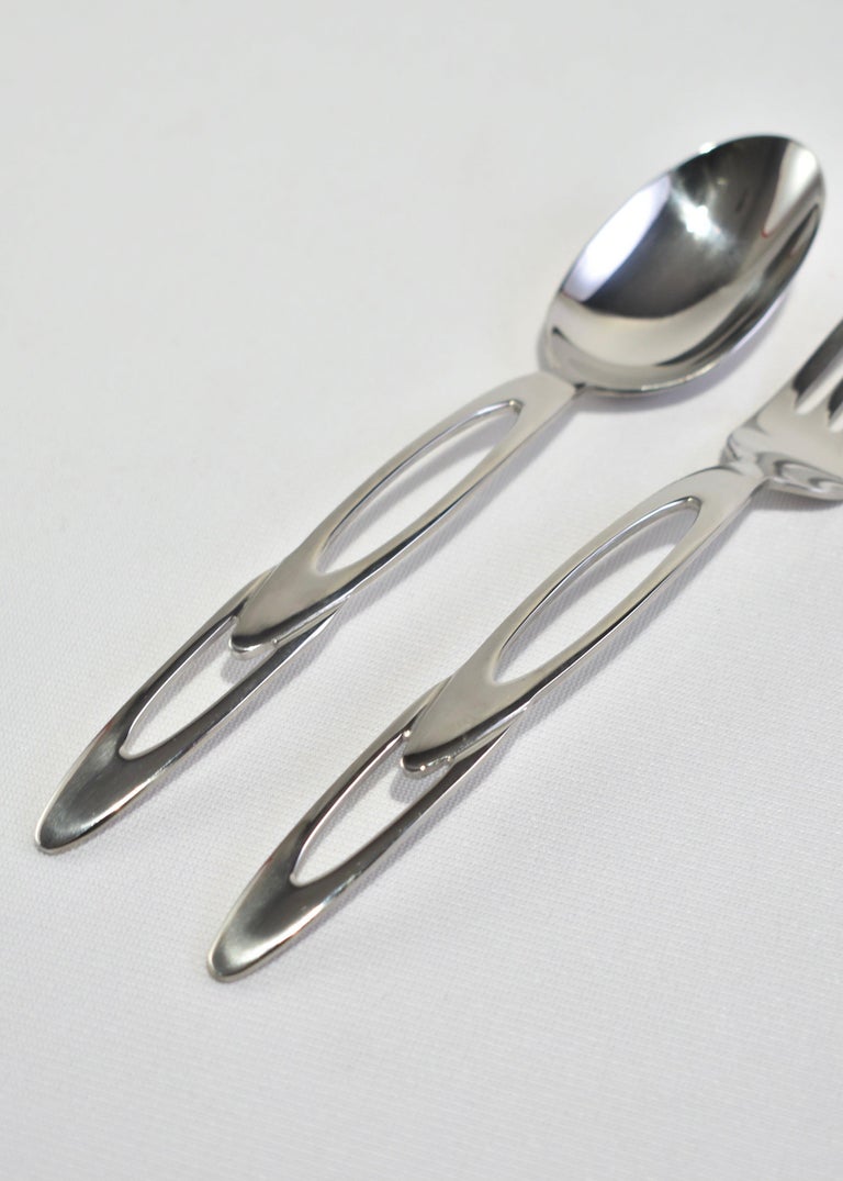 Loop Flatware Set at 1stDibs