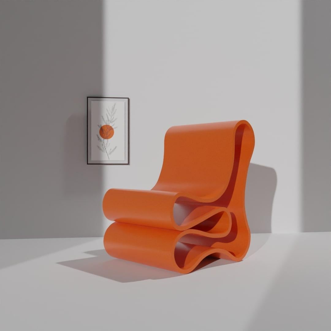 Loopy Chair: 3D Printed Chair For Sale at 1stDibs