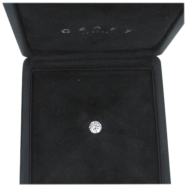 Loose Brilliant Cut Diamond in Its Box Signed Graff at 1stDibs | graff ...