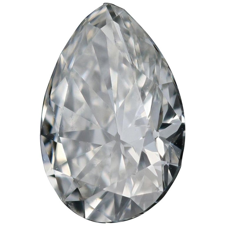 Loose Diamond, Pear Cut .59 Carat GIA G VS1 Solitaire For Sale at 1stDibs