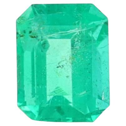 Loose Beryl, Emerald Cut 5.10 Carat Green Solitaire For Sale at 1stDibs ...