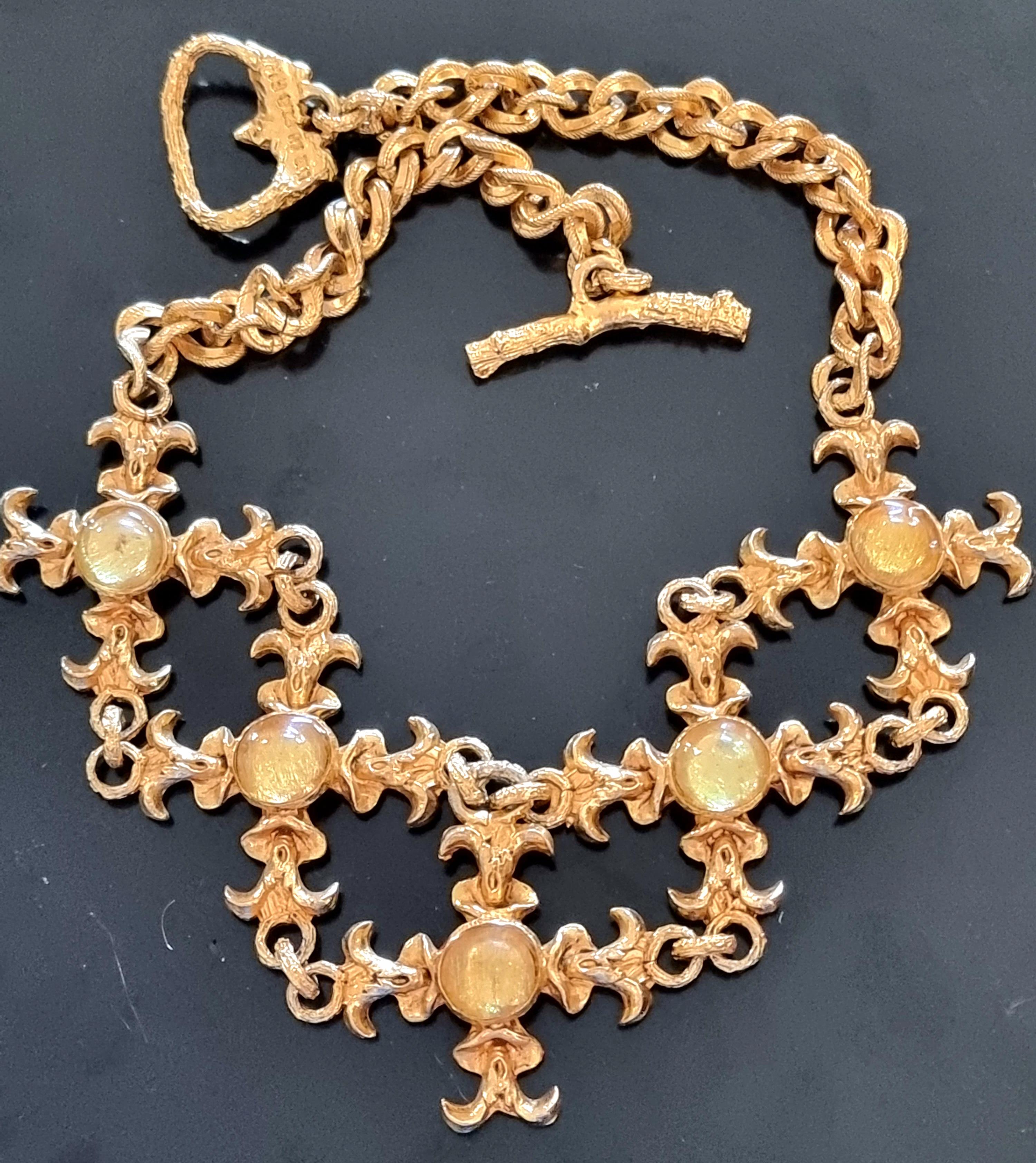 L'OR du Soir Paris, beautiful vintage NECKLACE, High Fashion France For ...