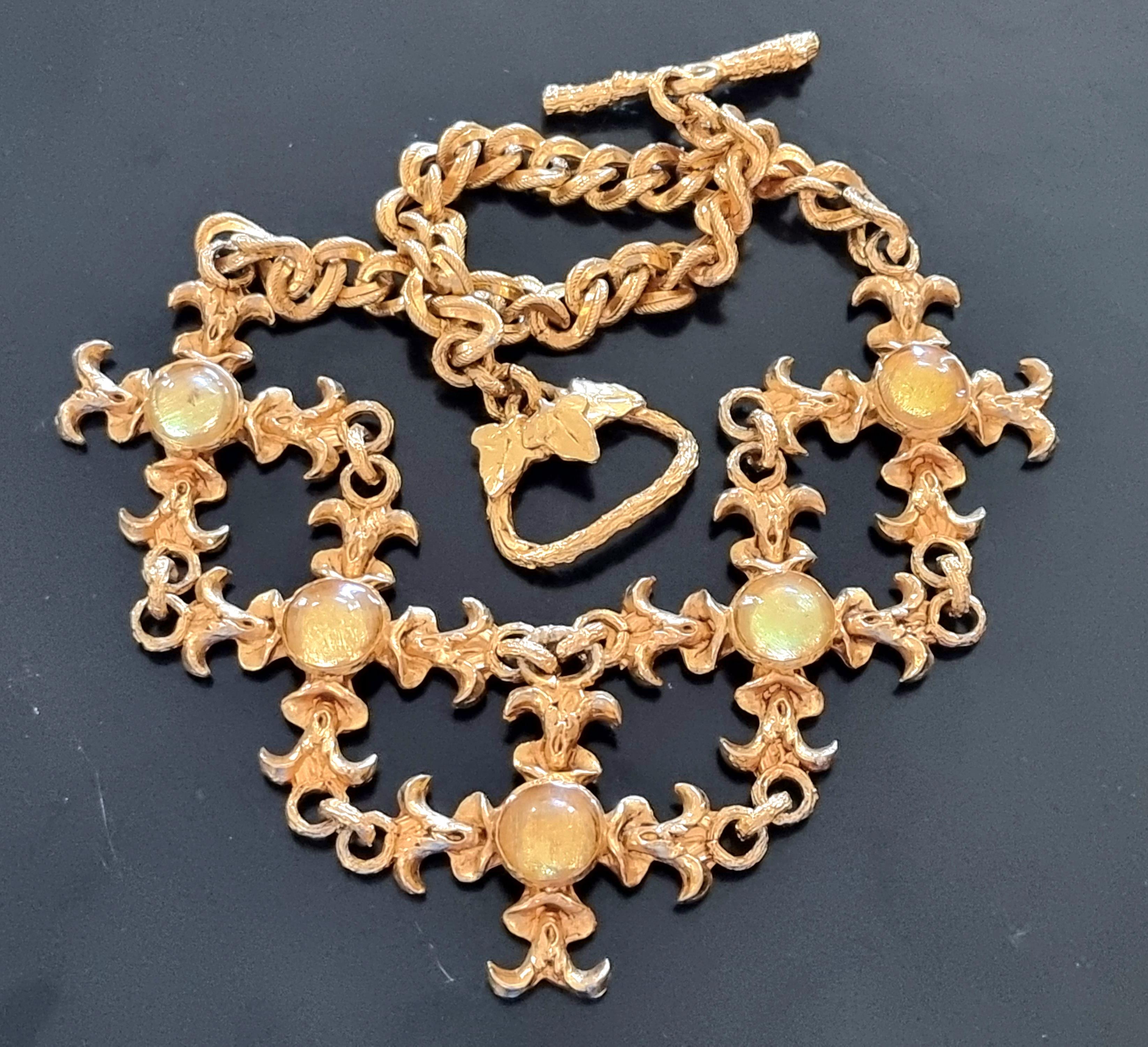 L'OR du Soir Paris, beautiful vintage NECKLACE, High Fashion France For ...