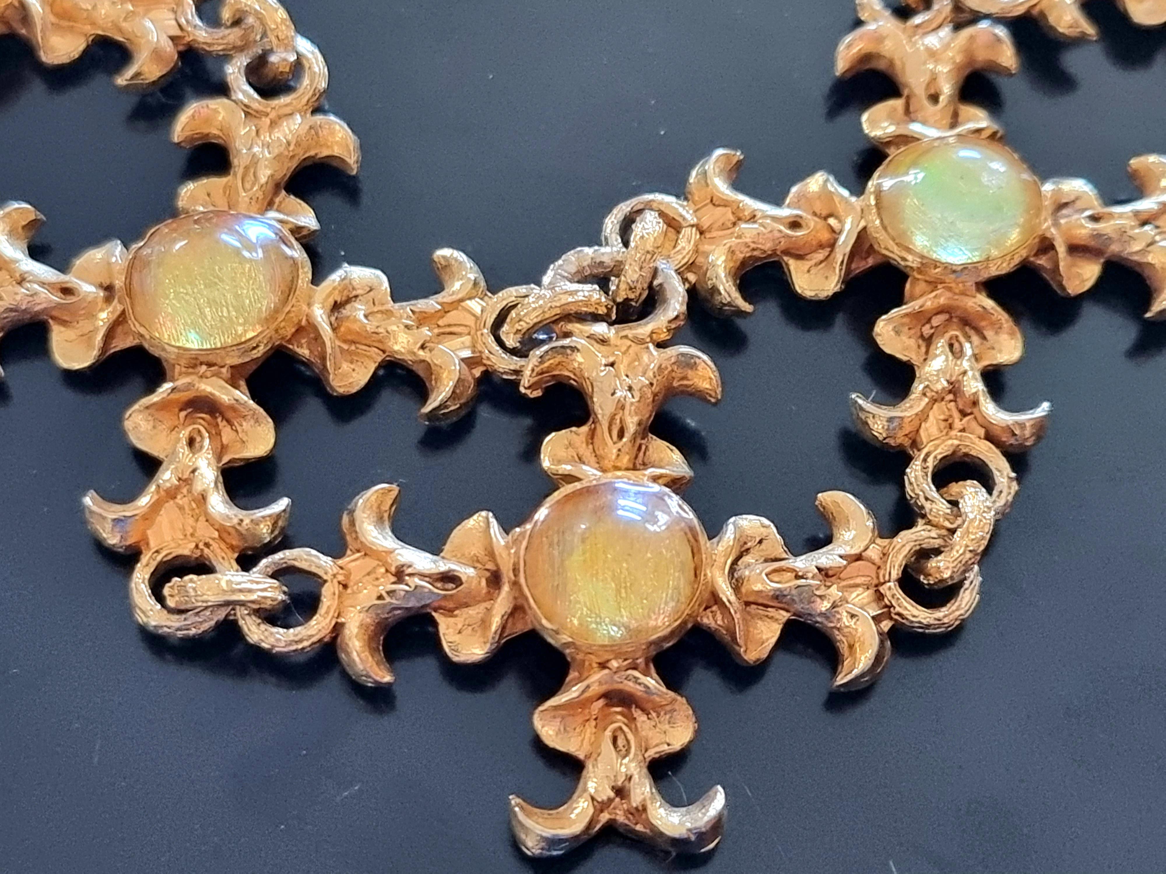 L'OR du Soir Paris, beautiful vintage NECKLACE, High Fashion France For ...