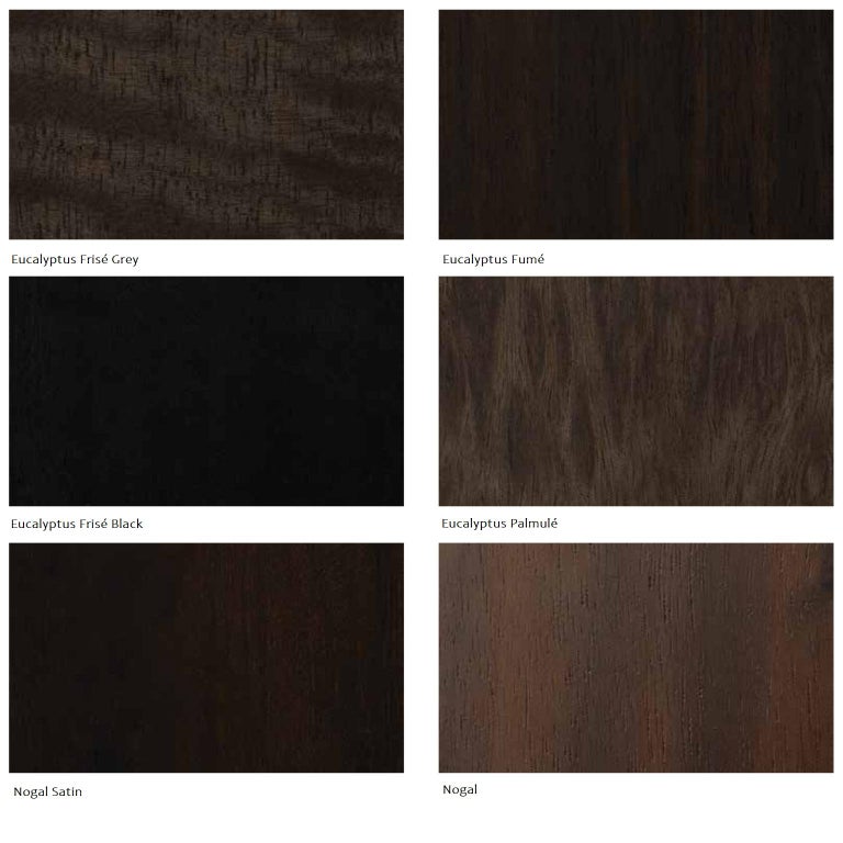 Lorca Dining Table in Eucalyptus Fumé with Antique Brass Color ...