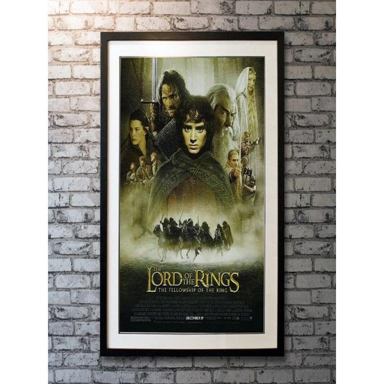 Lord of The Rings: Fellowship of The Ring, Unframed Poster '2001' For ...