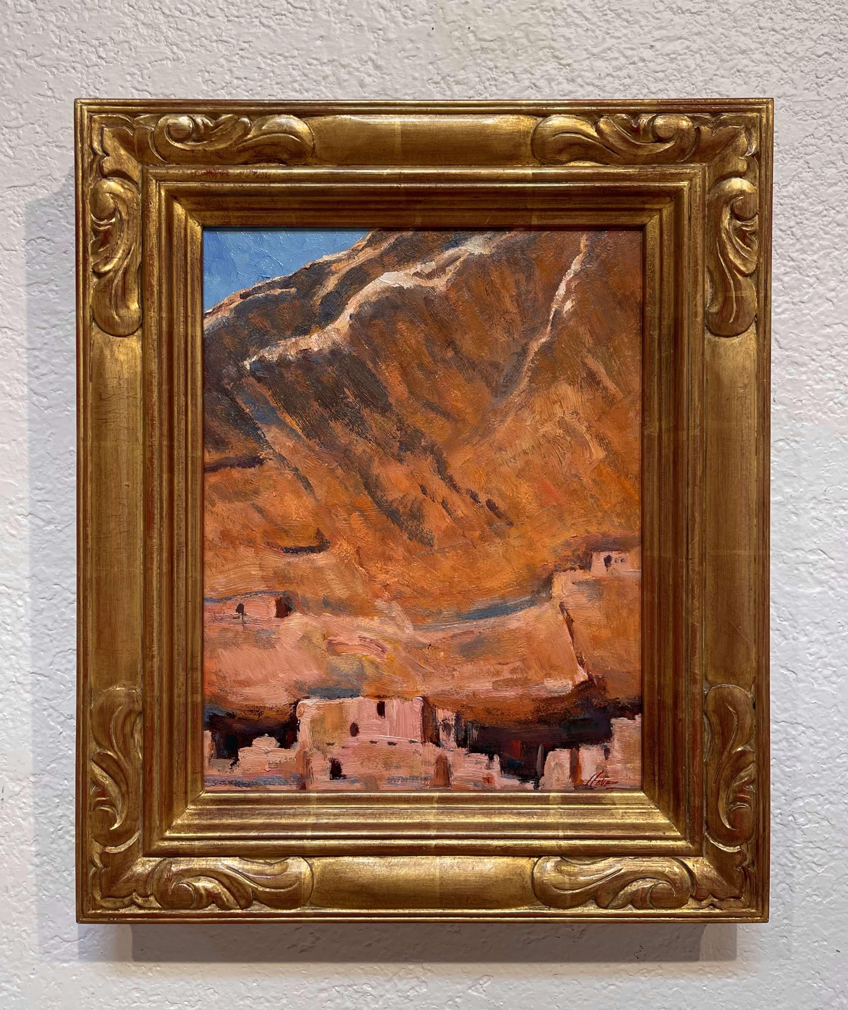 Lorenzo Chavez - Mesa Verde, Original Oil Painting For Sale at 1stDibs