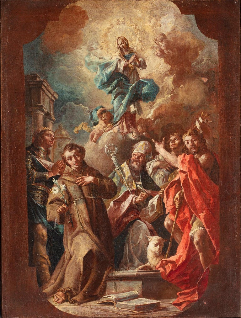 Lorenzo De Caro - 18th Century By Lorenzo De Caro The Blessed ...