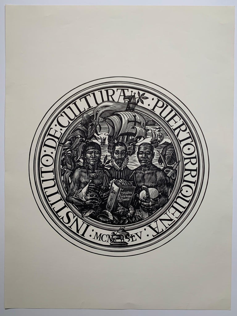 Lorenzo Homar - Puerto Rico Institute of Culture poster (Puerto Rican ...