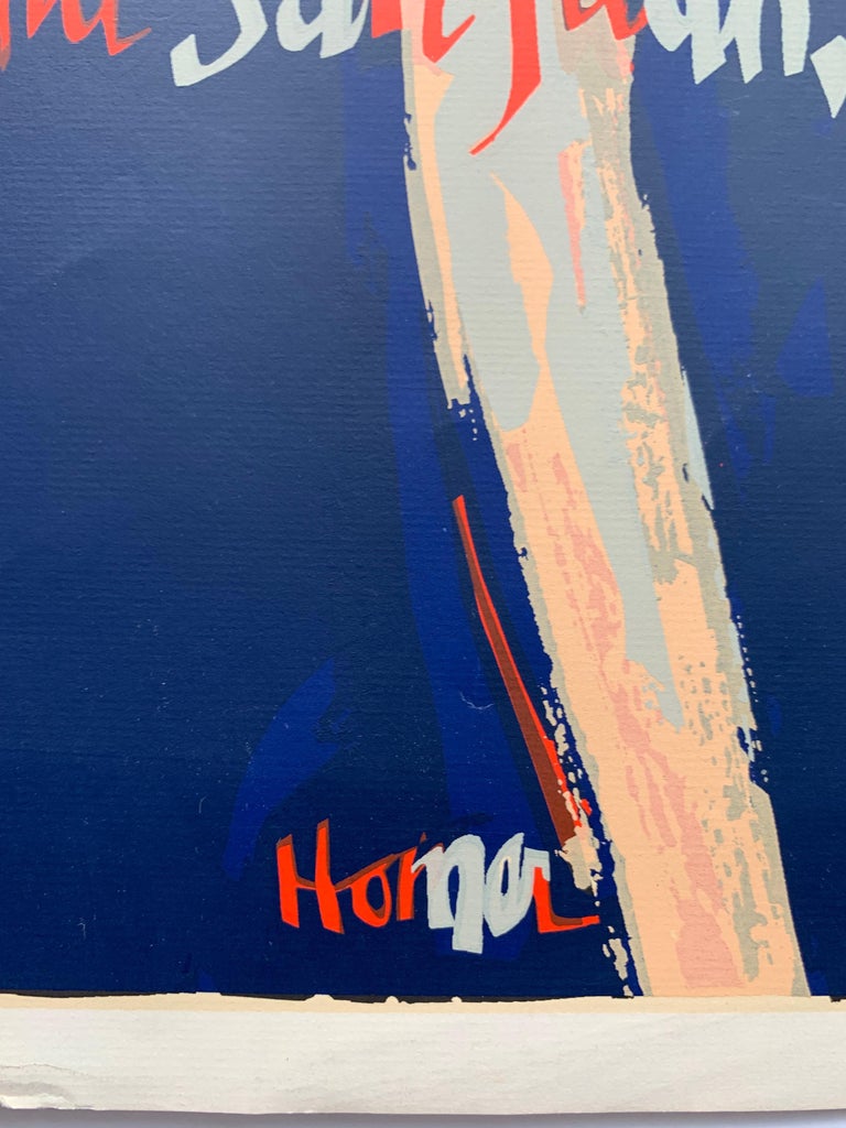 Lorenzo Homar - Rafael Colon Morales mid-century exhibition poster ...