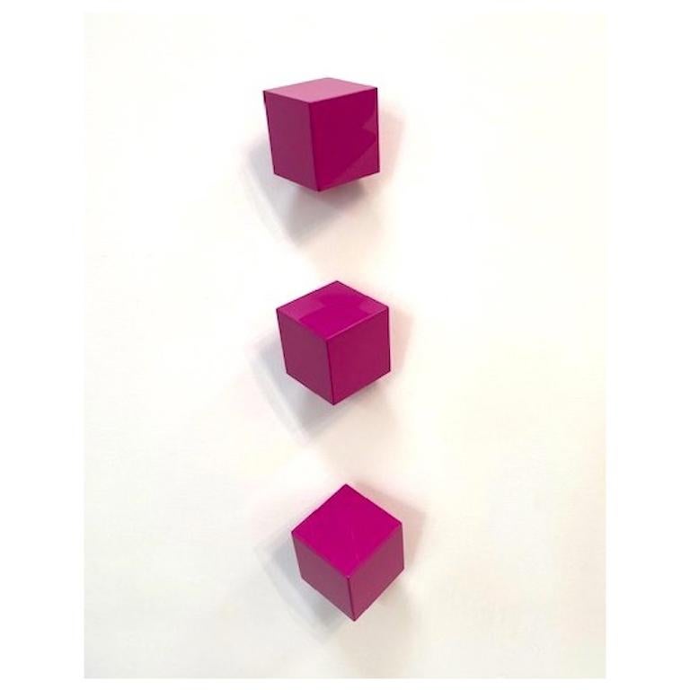 Lori Cozen-Geller - Chatterbox, hot pink (set of 3) For Sale at 1stDibs