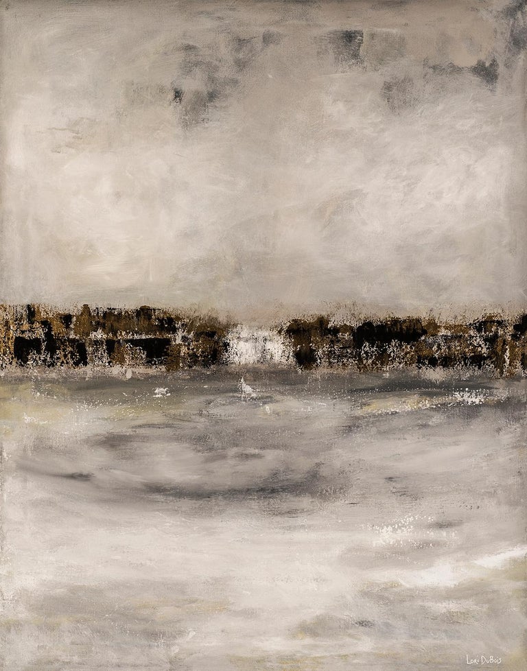 Lori Dubois - Rain by Lori Dubois, Abstract Acrylic Expressionism ...