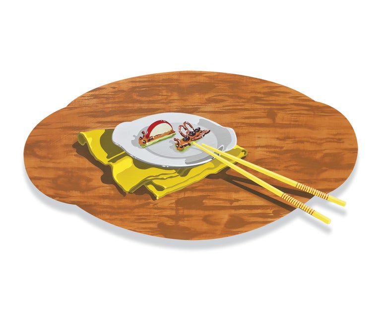 Lori Larusso - Eating Animals (Crawling) absurdist animal painting on ...