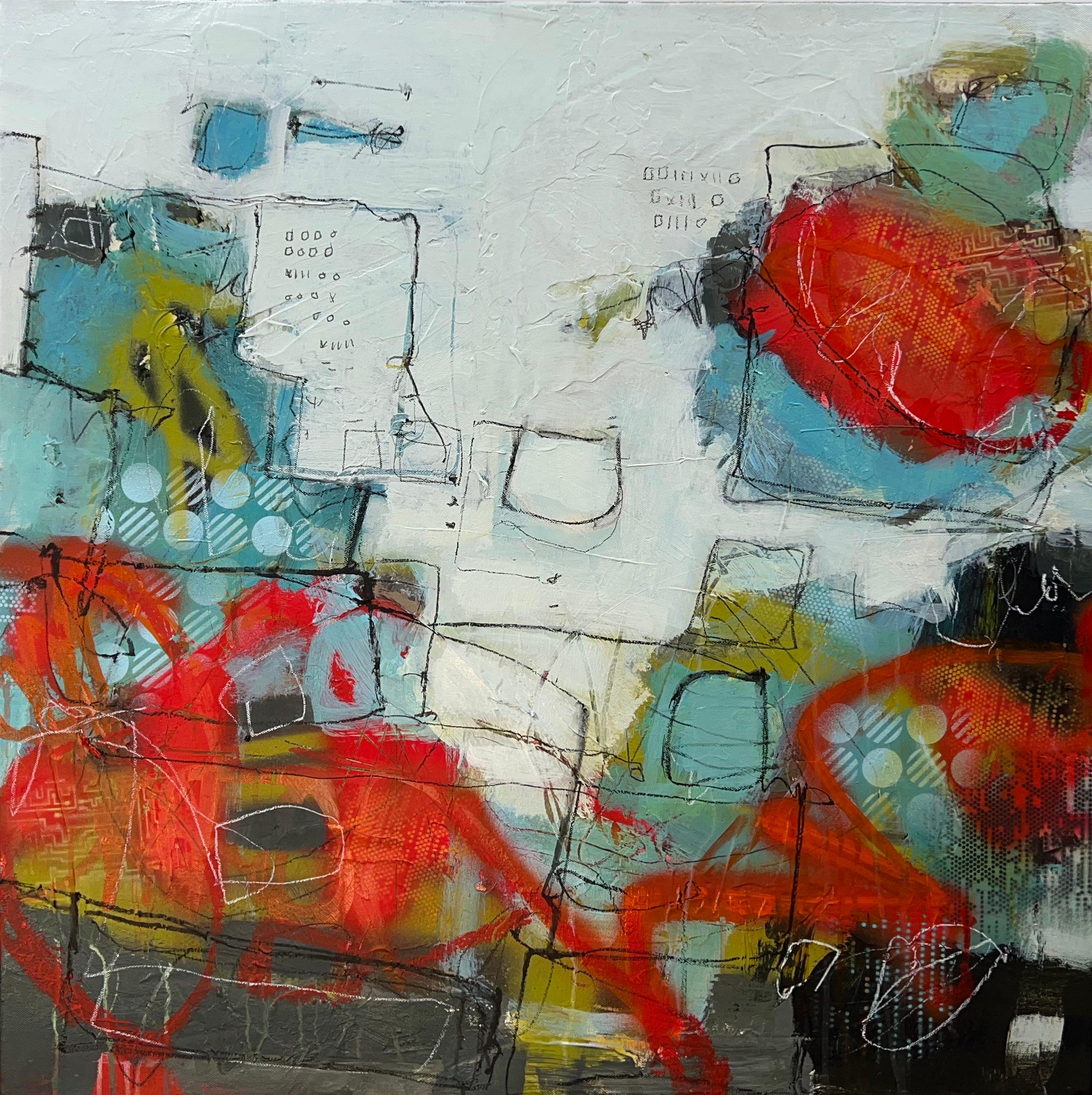 Lori Mirabelli - Concrete Capital-original contemporary abstract ...