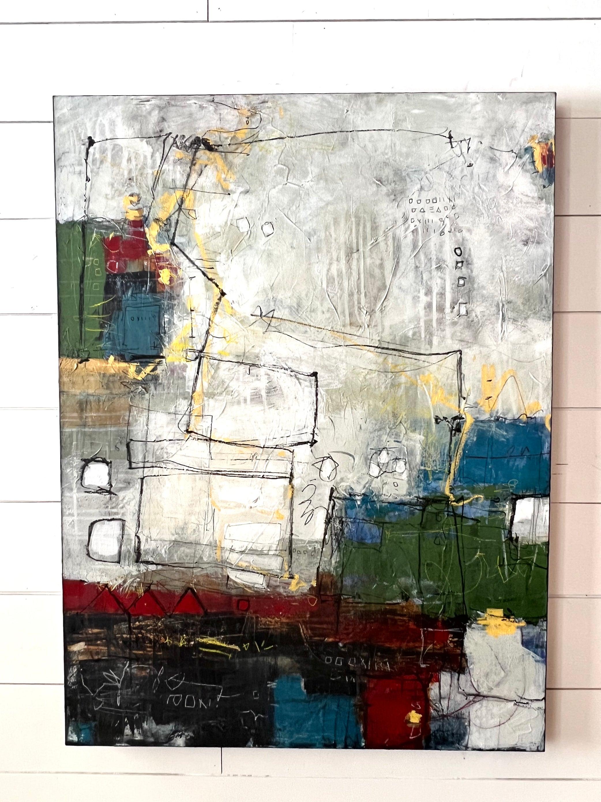 Lori Mirabelli - Deconstruction - abstract expression cubism surreal ...