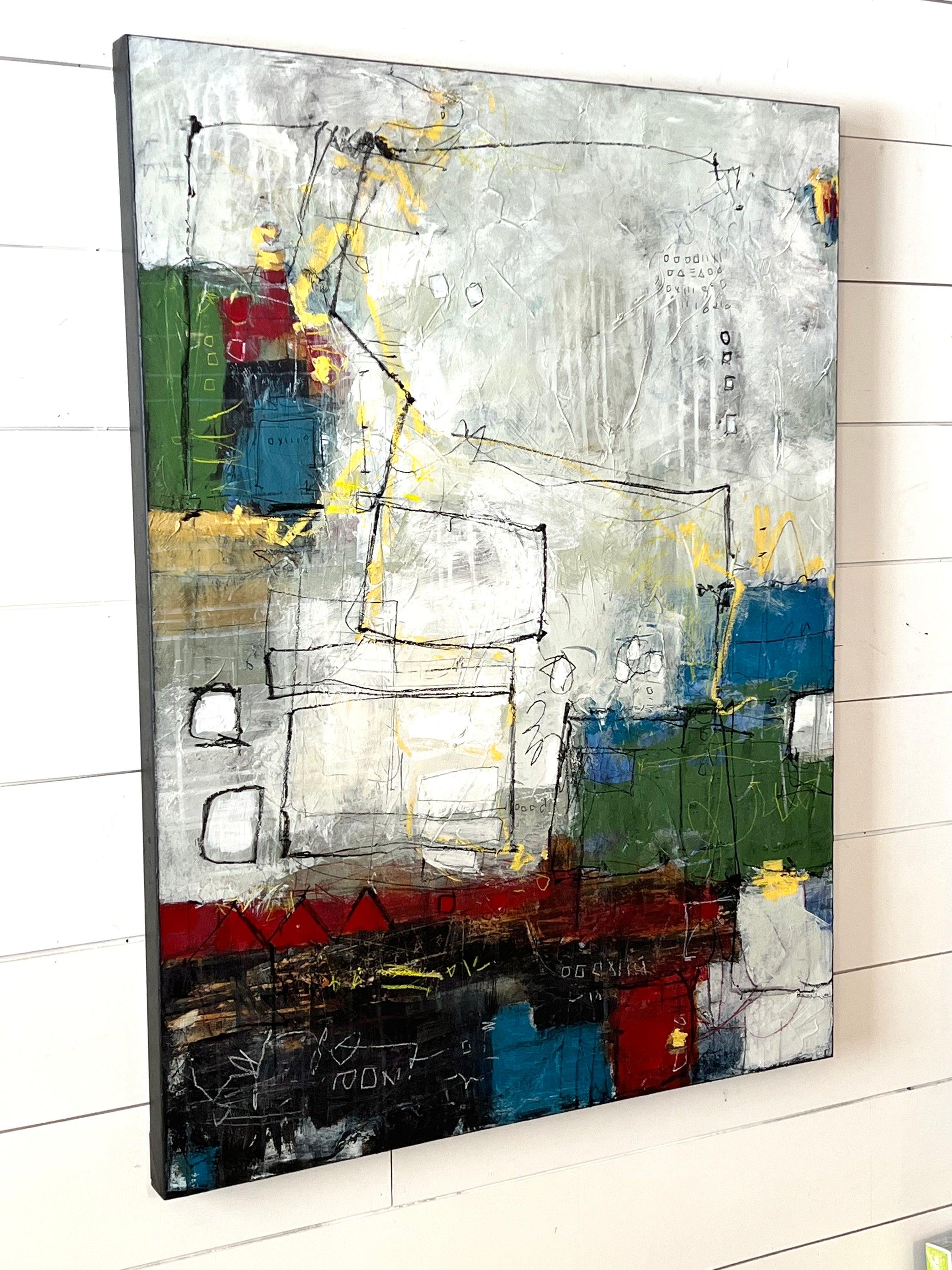 Lori Mirabelli - Deconstruction - abstract expression cubism surreal ...