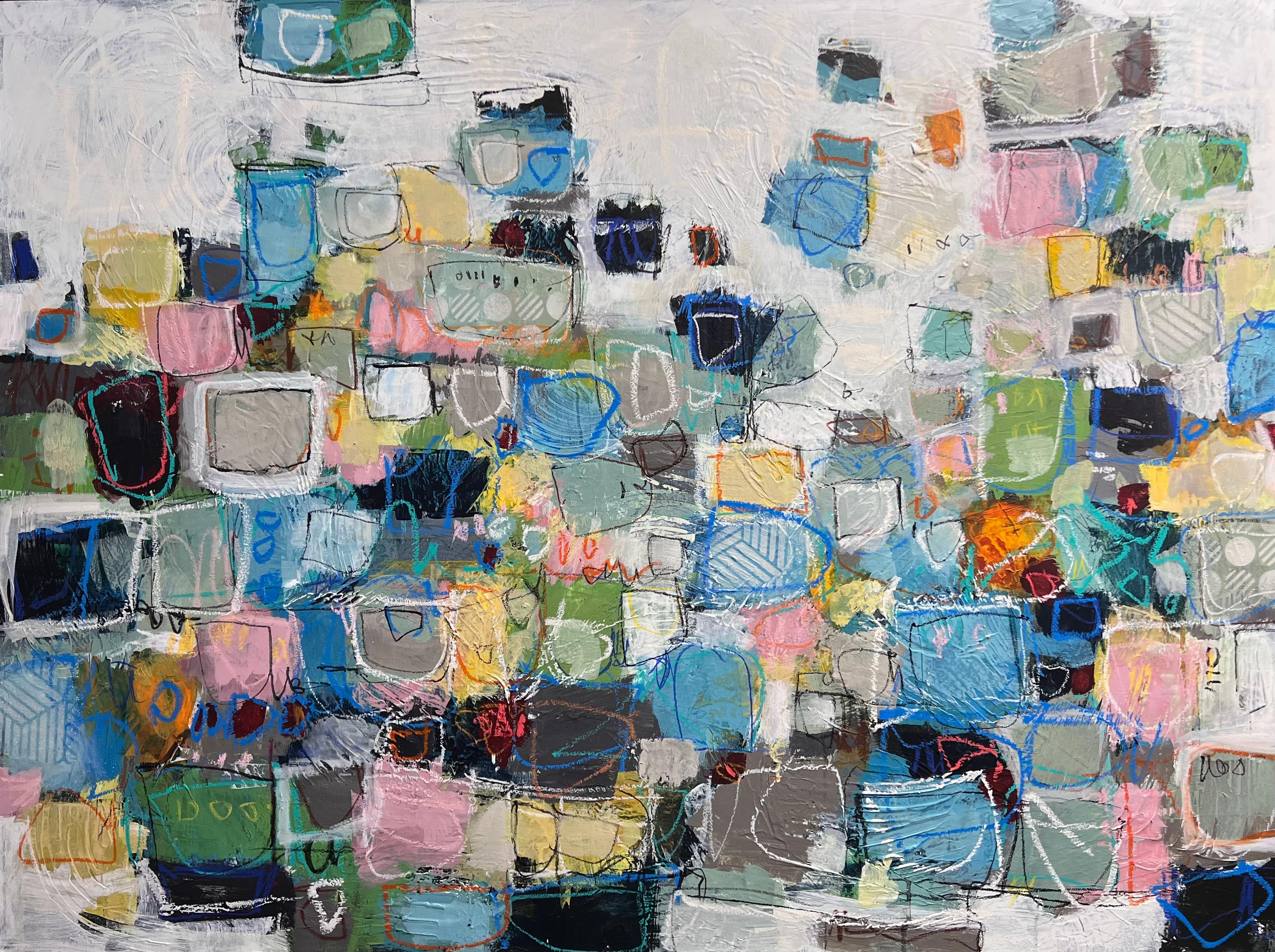 Lori Mirabelli - Infinite Connections - original abstract contemporary ...