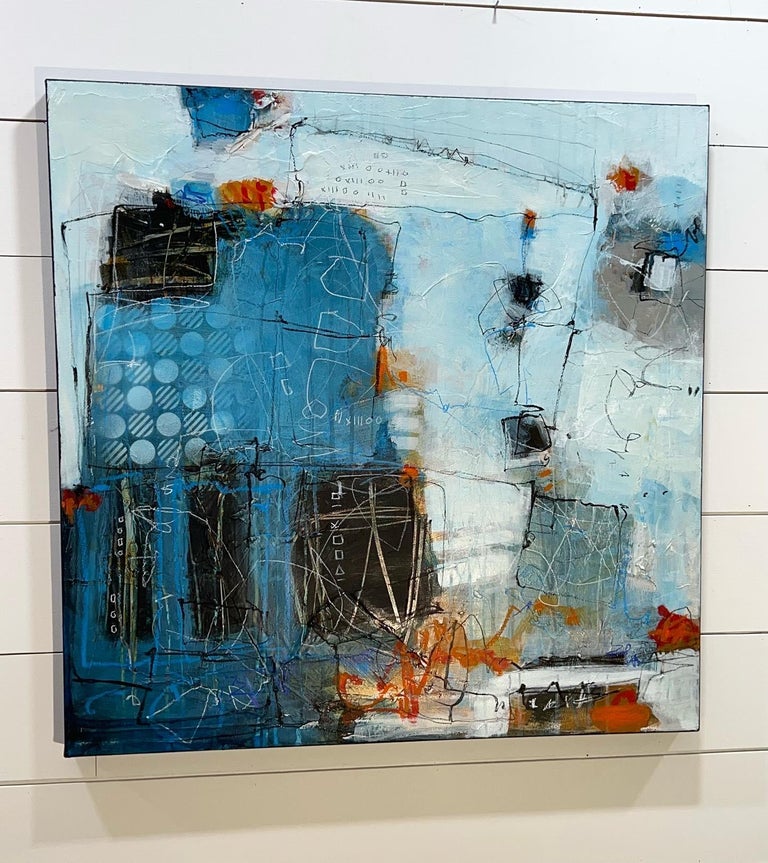 Lori Mirabelli - My Suit - abstract expression gestural cubism surreal ...