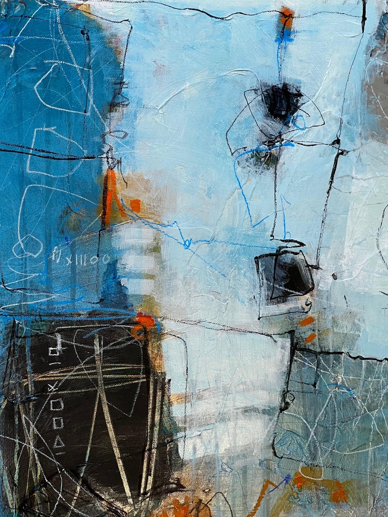 Lori Mirabelli - My Suit - abstract expression gestural cubism surreal ...