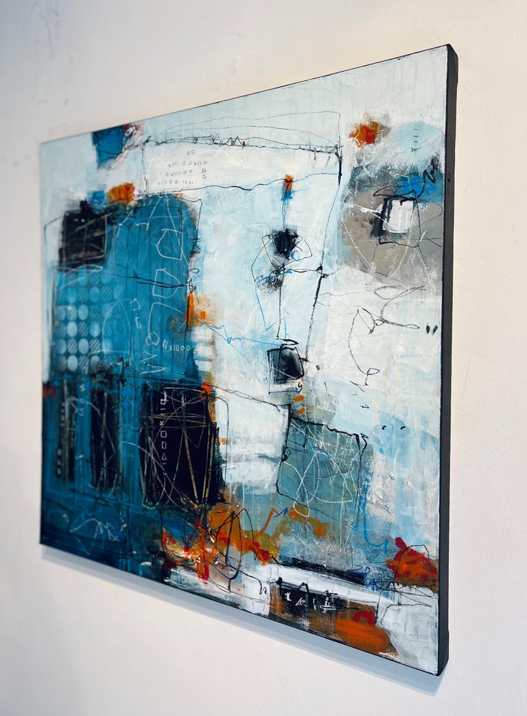 Lori Mirabelli - My Suit - abstract expression gestural cubism surreal ...