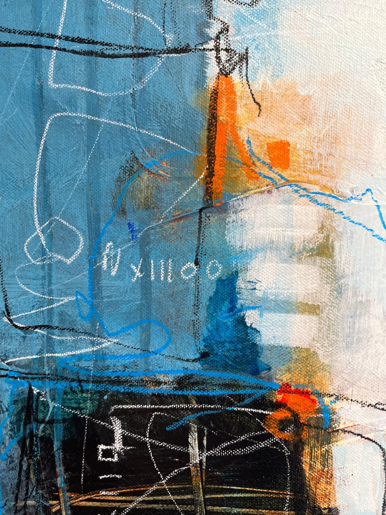 Lori Mirabelli - My Suit - abstract expression gestural cubism surreal ...