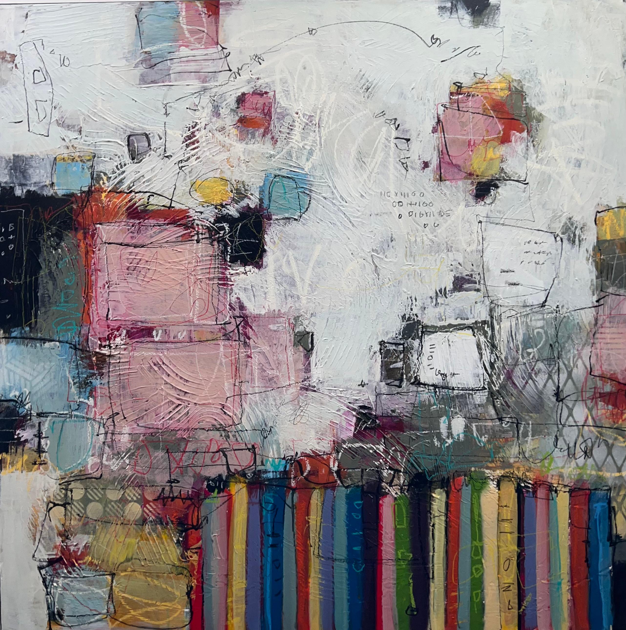 Lori Mirabelli - Suspended Serenity - original abstract contemporary ...