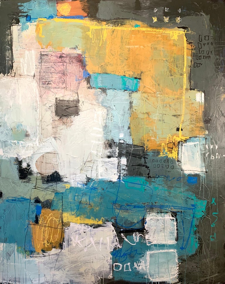 Lori Mirabelli - Where to Next - original abstract gestural expressive ...