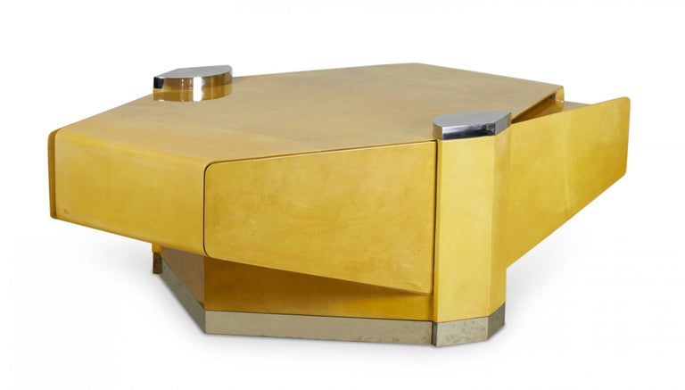 Lorin Marsh High Style 'Concorde' Parchment and Chrome Articulating ...