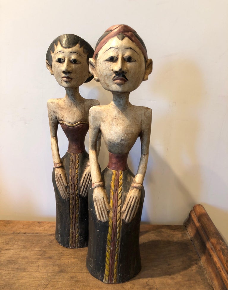 Loro Blonyo, Inseparable Couple Figures, Java, Indonesia For Sale at ...