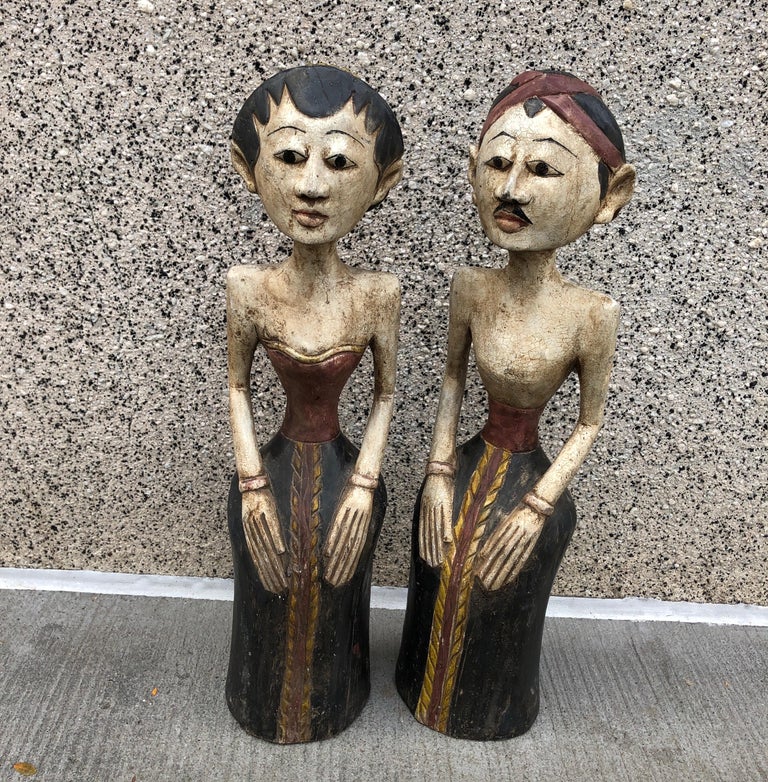 Loro Blonyo, Inseparable Couple Figures, Java, Indonesia For Sale at ...