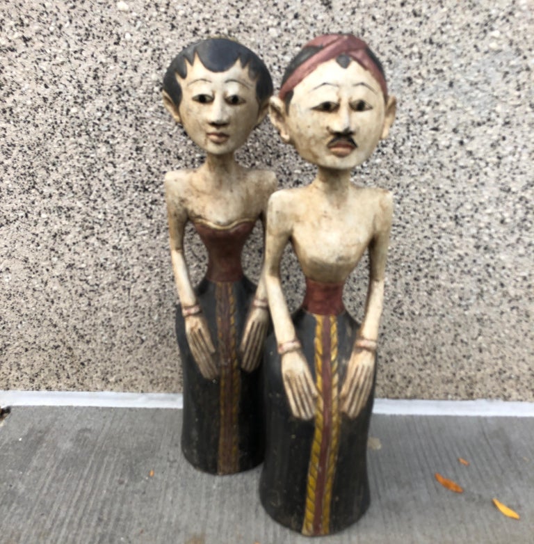 Loro Blonyo, Inseparable Couple Figures, Java, Indonesia For Sale at ...