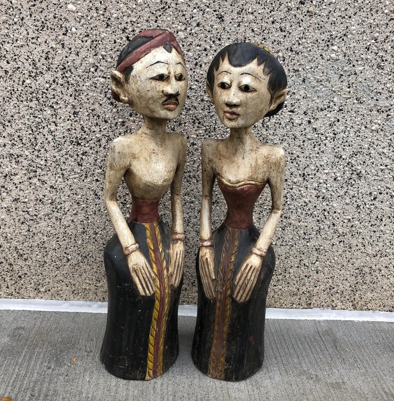 Loro Blonyo, Inseparable Couple Figures, Java, Indonesia For Sale at ...