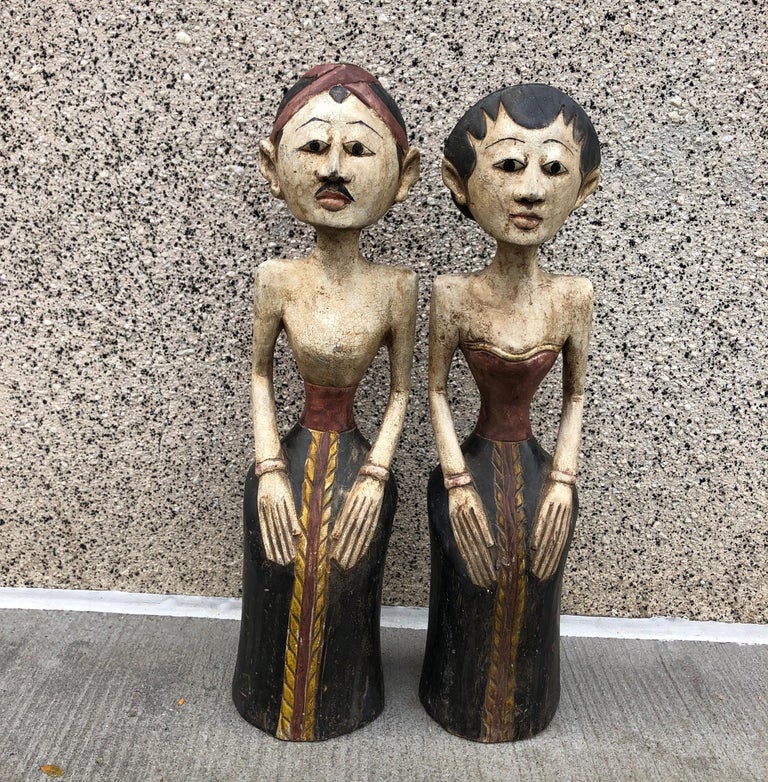 Loro Blonyo, Inseparable Couple Figures, Java, Indonesia For Sale at ...