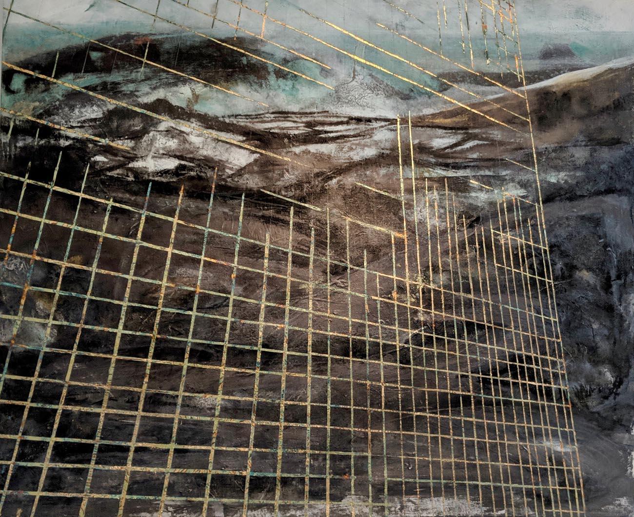 Dorothy A. Talbott - Abstract Colorado Landscape, 1980s American ...