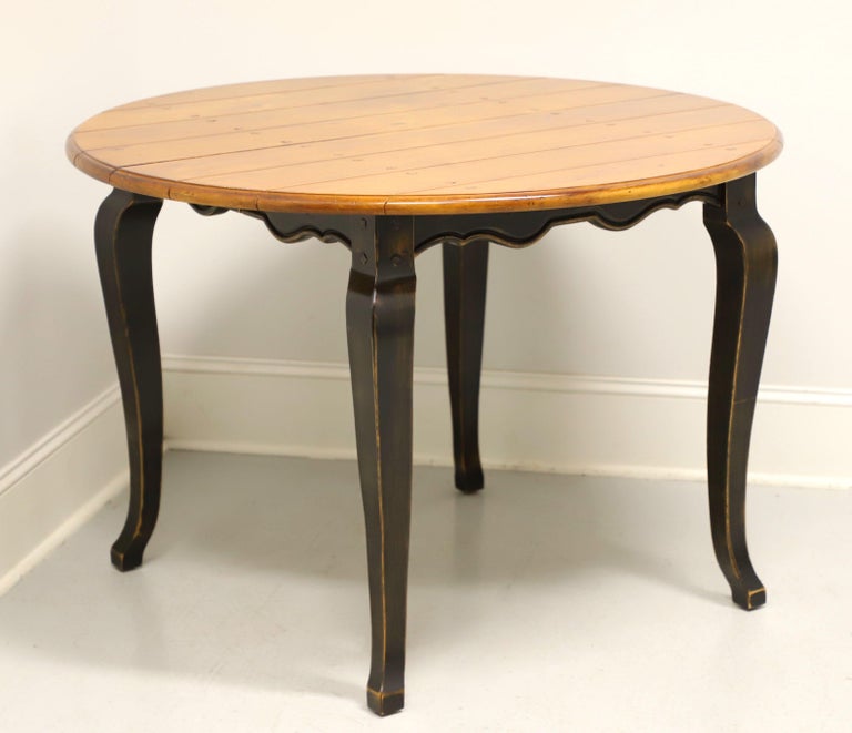 LORTS French Country Pine Farmhouse Dining Table For Sale at 1stDibs