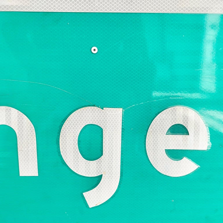 Los Angeles County Line Freeway Sign, 1990s USA For Sale at 1stDibs