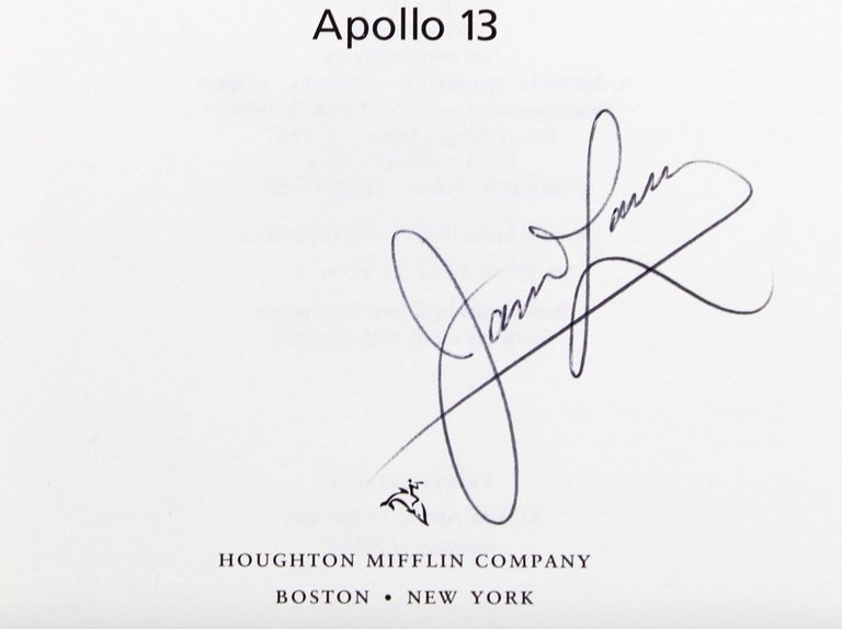 Lost Moon, by Jim Lovell and Jeffrey Kluger, Signed by James Lovell ...