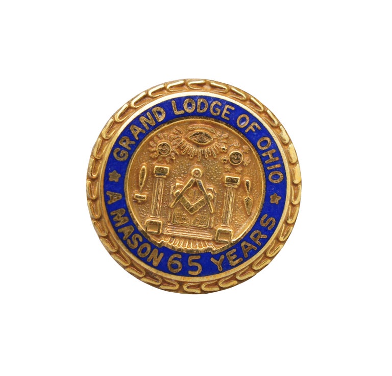 Lot of 7 Masonic Shriner Lapel Pins Ohio Lodges Scimitar Square and ...