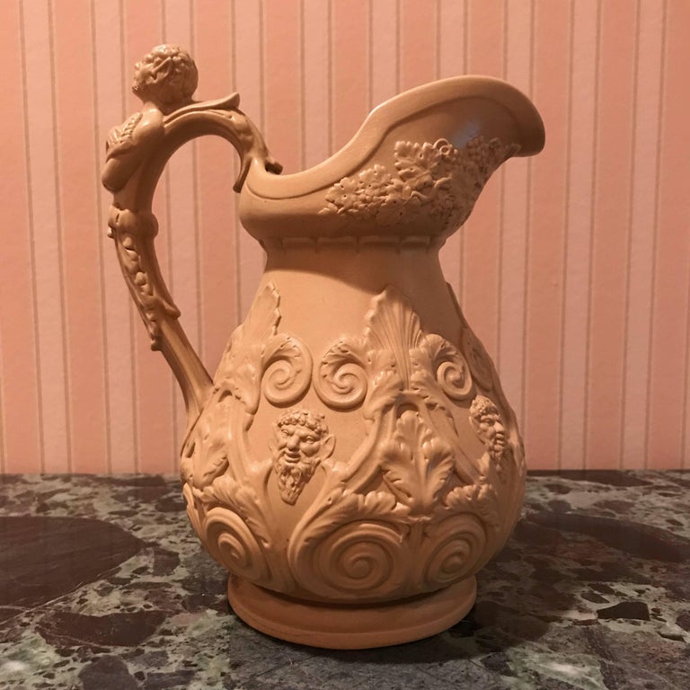 Lot of Four Mid-19th Century Relief Pitchers For Sale at 1stDibs