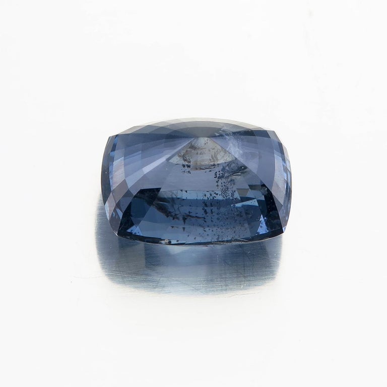 Lotus Certified 3.72 Carat Blue Spinel For Sale at 1stDibs