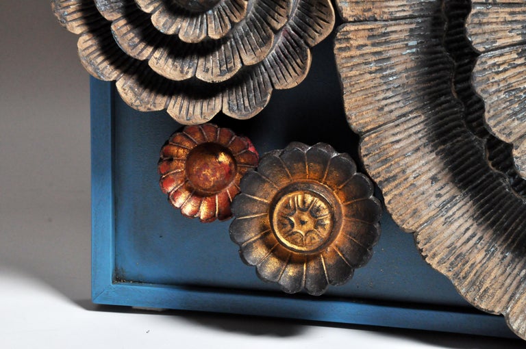 Lotus Flower Wall Sculpture at 1stDibs
